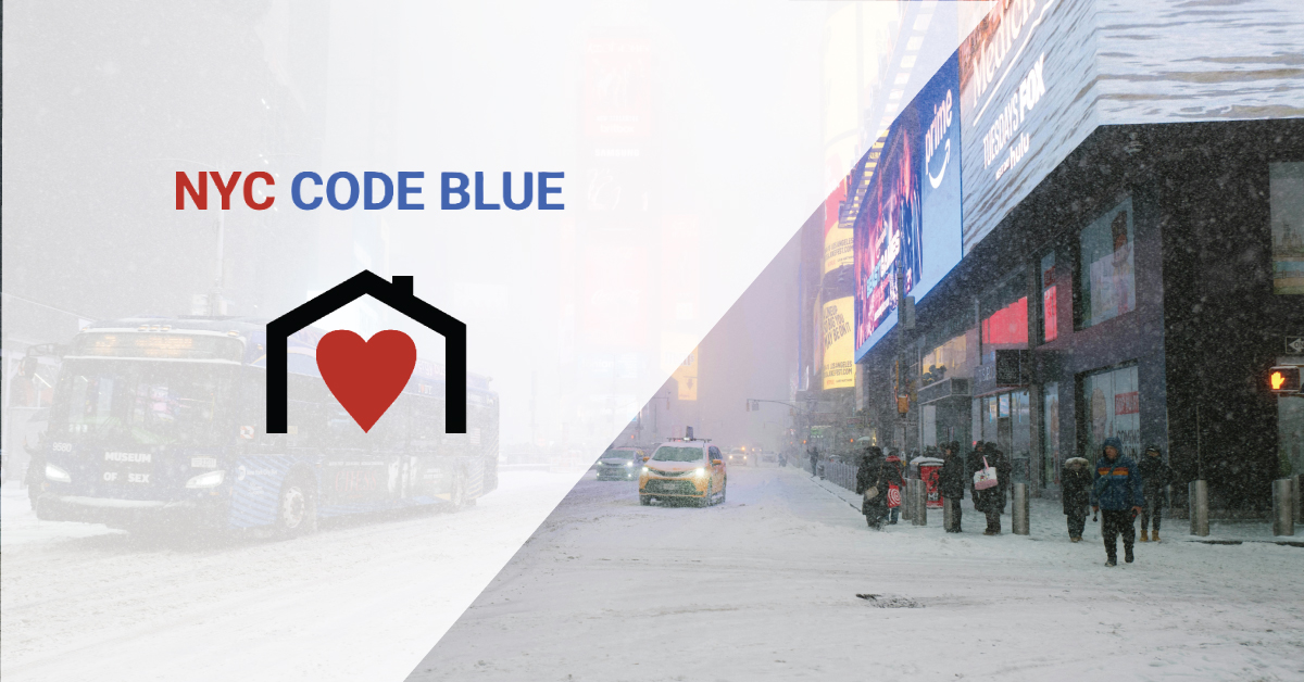 NYC Code Blue - The Partnership To End Homelessness